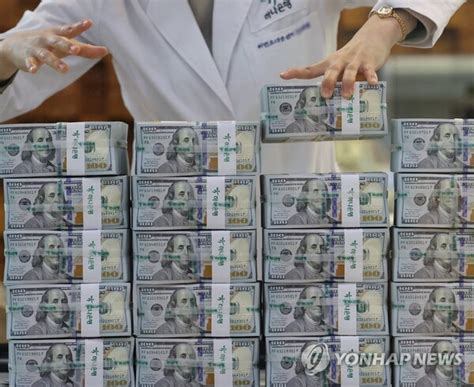 11월 외화예금 역대 최대수출입 대금 예치·유동성 확보 영향