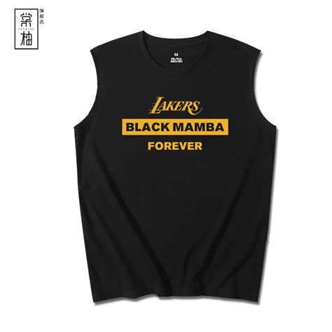 背心男篮球训练服科比纪念曼巴精神衣服青少年运动宽松无袖t恤夏虎窝淘