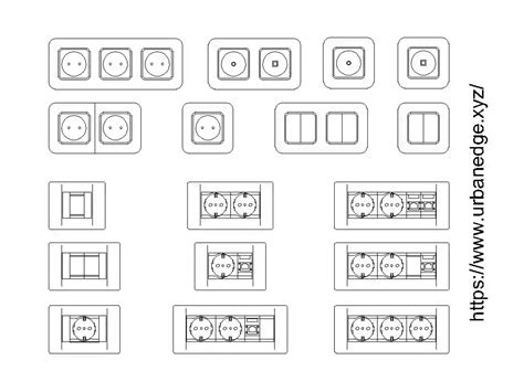 Sockets And Switches Free Cad Blocks Download 53 Off