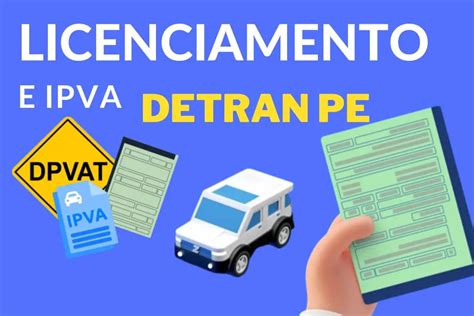 Licenciamento E Ipva Detran Pe