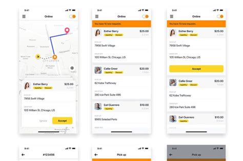 Driver Booking Ui Kit For Taxi App Interface Design Ui Kit App Interface Driver Booking Ui Kit For Taxi App Interface Design Ui Kit App Interface