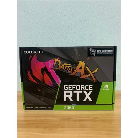Colorful Rtx 2060 6gb Shopee Thailand