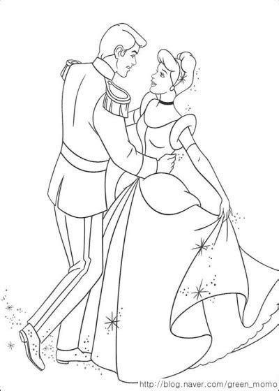 디즈니 신데렐라 색칠공부 프린트 50종무료도안압축파일로 한번에 네이버 블로그