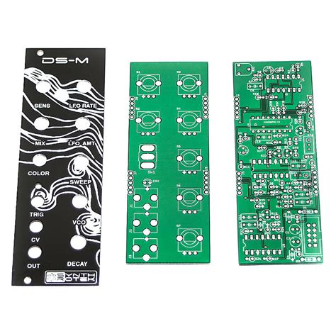 Synthrotek DS M Analog Drum Synth Eurorack Module PCB And Reverb