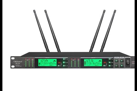 Professional Pll Uhf Wireless Microphone With 200 Frequencies To Select