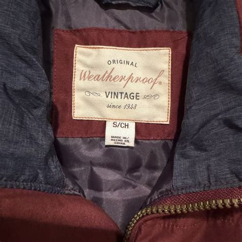 Diamond Quilted Vest Weatherproof Vintage Mens Sz Sma Gem