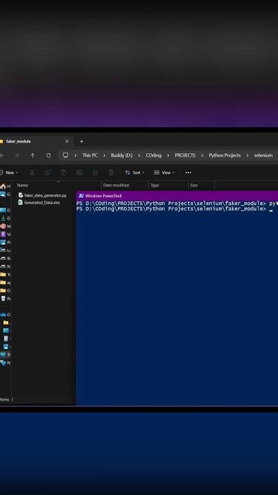Using Faker Module To Generate Test Data Python Excel Youtube