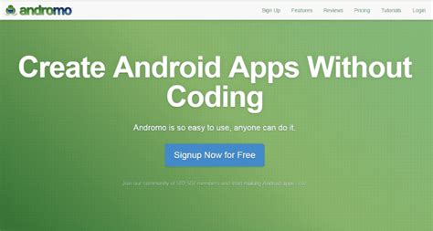 How To Create Android Apps Without Coding In