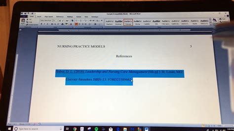 Gcu Apa Template