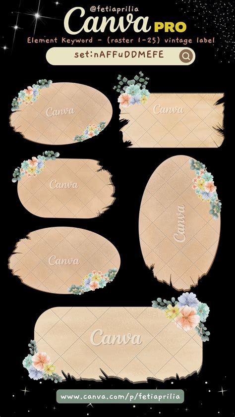 Canva Element Cute Text Border Artofit