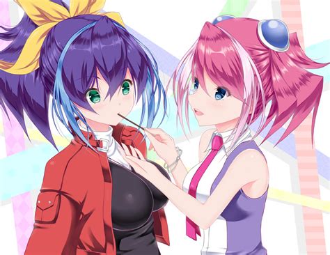 Hiiragi Yuzu Serena And Bracelet Girls Yu Gi Oh And 1 More Drawn