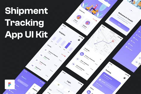 Shipment Tracking App Ui Kit
