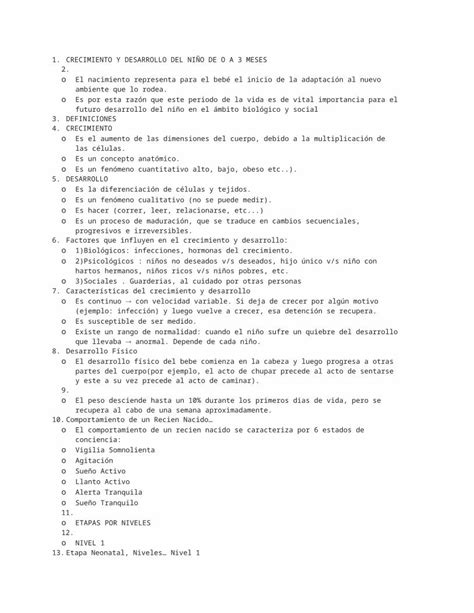 Docx Crecimiento Y Desarrollo Del Niño De O A 3 Meses Dokumentips