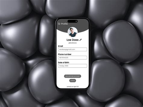 User Profile Design By Anandageethan R B On Dribbble