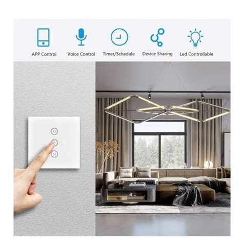 Wifi Curtain Touch Switch Control Electric Curtain Curtain Shutter