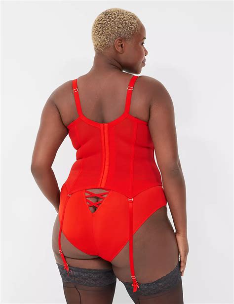 Foiled Lace Merry Widow 1137725 Lanebryant