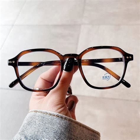Vwktuun Irregular Eye Glasses Frame Women Men Myop Grandado