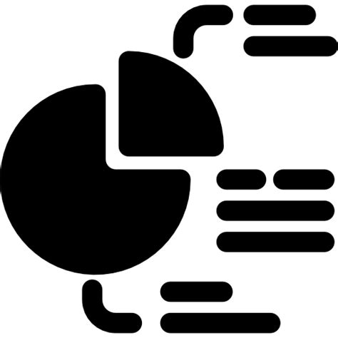 Chart Basic Rounded Filled Icon