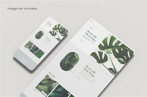 Website Mobile Mockup Vectores Y Psd Gratuitos Para Descargar