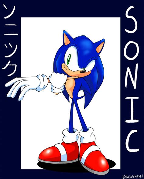 Sonic By Bubblepopspit On Deviantart