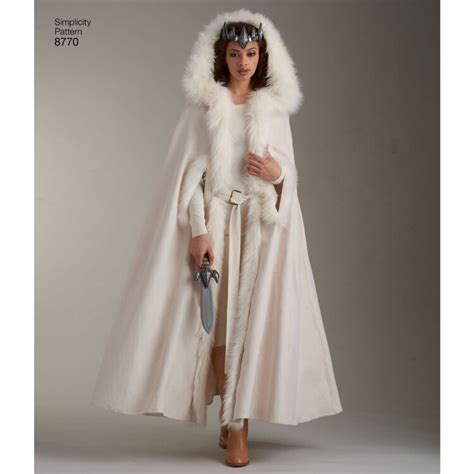 Simplicity 8770 Unisex Costume Capes Pattern