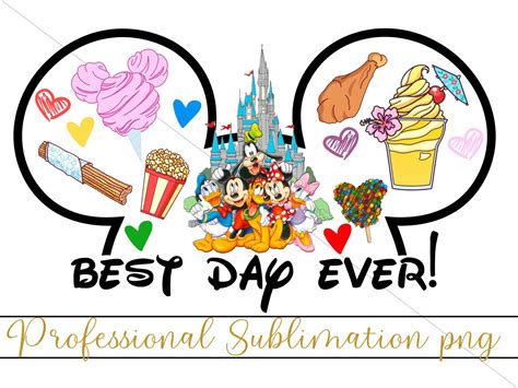 Inspired By Mickey Mouse Png Sublimation Graphic Digital Etsy