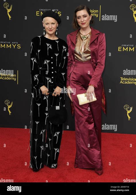 Lou Eyrich And Analucia Mcgorty Arrives At The 2019 Creative Arts Emmy Awards Day 2 Held At