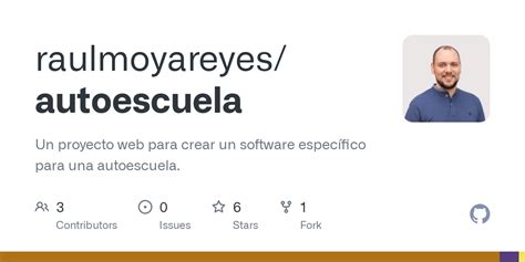 Github Raulmoyareyes Autoescuela Un Proyecto Web Para Crear Un