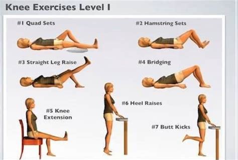 Printable Exercises For Knee Pain Gumre