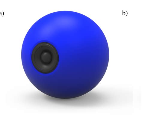 Rendering Of The Spherical Loudspeaker Geometry Figure B Includes The