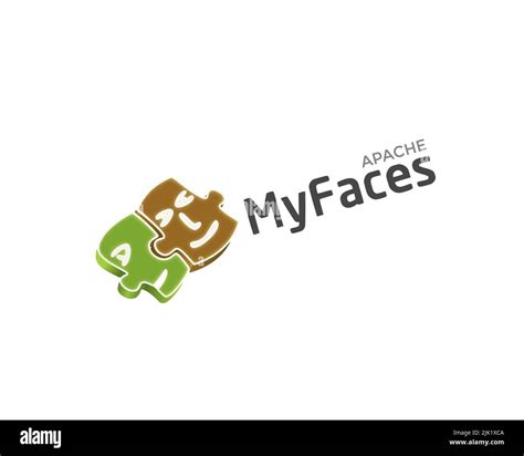 Apache MyFaces Rotated Logo White Background Stock Photo Alamy
