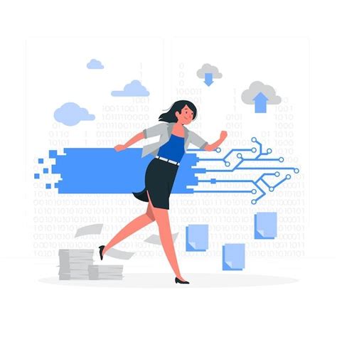 free vector digital transformation concept illustration digital