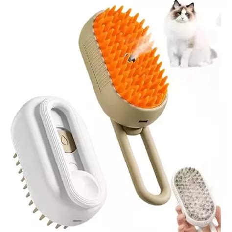 Escova Para Cachorros 3 Em 1 Escova Gatos Vapor Eletrico2pcs