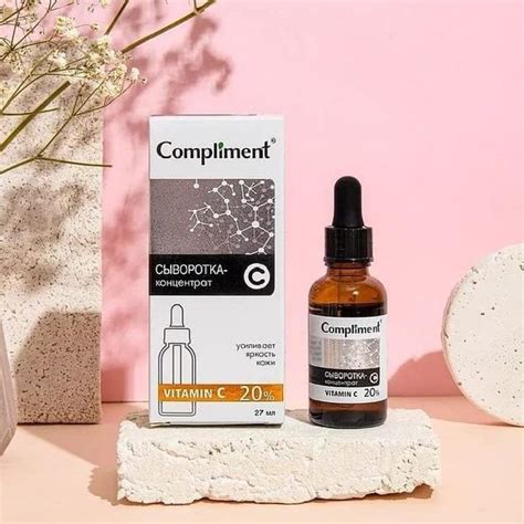 Serum Compliment 20% Vitamin C hỗ trợ làm sáng đều màu da Thương hiệu ...