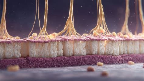 A 3d Illustration Depicting The Scientific Function Of A Synapse Or Neuronal Connection With A