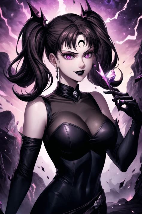 Black Diane Image Created By Sumire Silva Tensorart