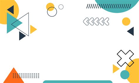 Abstract Modern Geometric Background Vector Background Illustration For Education Presentation