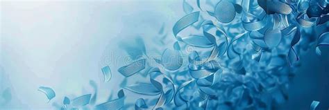 Abstract Blue Swirling Shapes Background Abstract Blue Swirling Shapes
