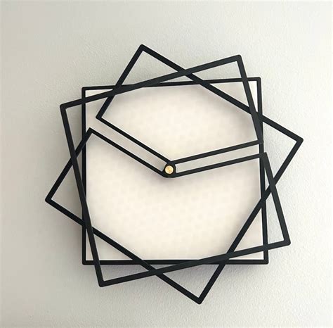 Square Rotating Wall Clock 3dprinting 3dthursday Adafruit