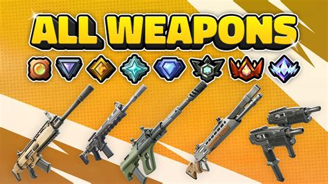 💥 All Weapons Free For All Ranked 2711 3839 6743 By Bannedzerg