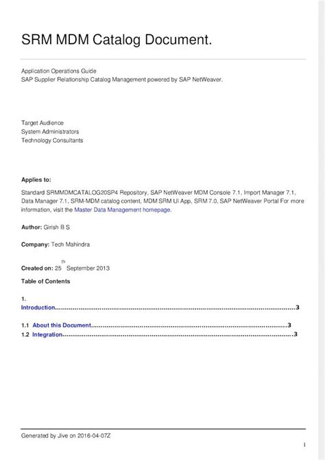pdf srm mdm catalog document dokumen tips