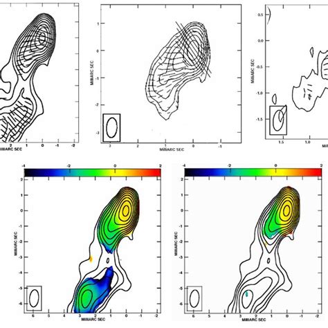 Top Total Intensity Maps With Superposed Polarization Vectors For Download Scientific Diagram