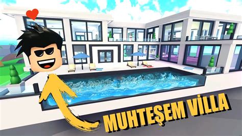 Muhte Em V Lla Yaptim Roblox Tropical Resort Tycoon Youtube