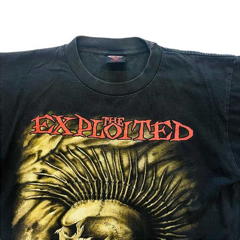 1996 The Exploited ‘punks Not Dead Tee Gem