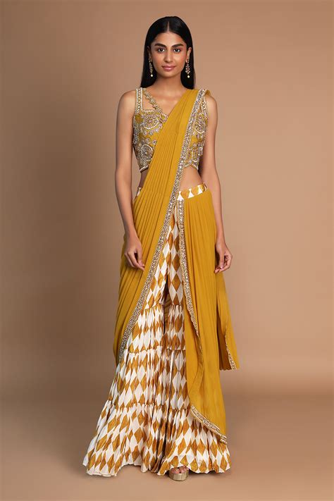Sharara Saree Designs Ubicaciondepersonas Cdmx Gob Mx