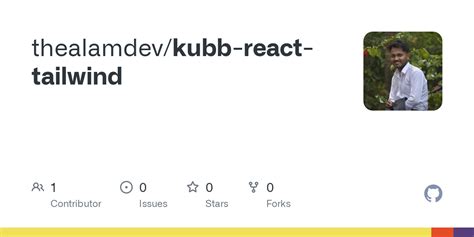 Github Thealamdevkubb React Tailwind