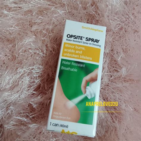 Opsite Spray Health And Nutrition Medical Supplies And Tools On Carousell