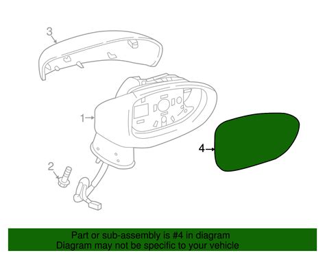 2016 2025 Mazda Mx 5 Miata Mirror Glass Na9b 69 1g1 Mazda Online