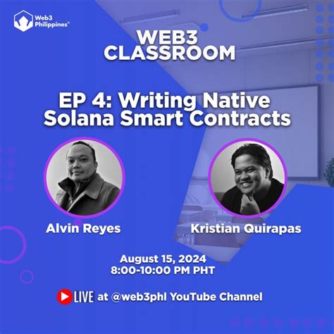 We Are Hosting Another Native Solana Masterclass For Solana Developers Who Want To Learn More