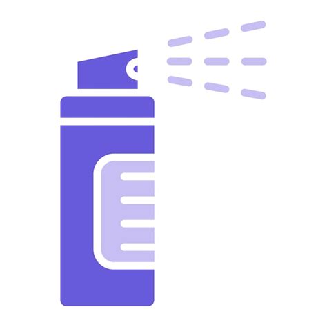 Premium Vector Pepper Spray Vector Illustration